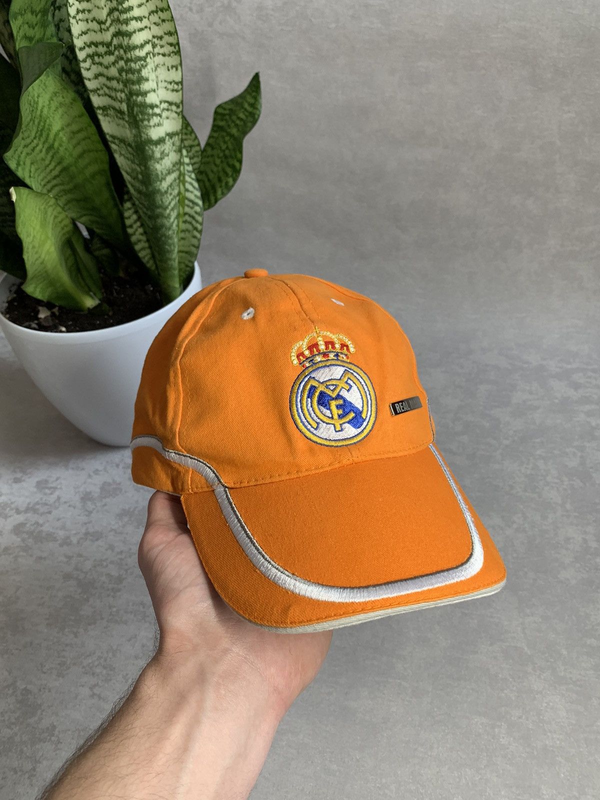 Real Madrid × Soccer Jersey × Vintage Real Madrid Cap Soccer hat rare ...