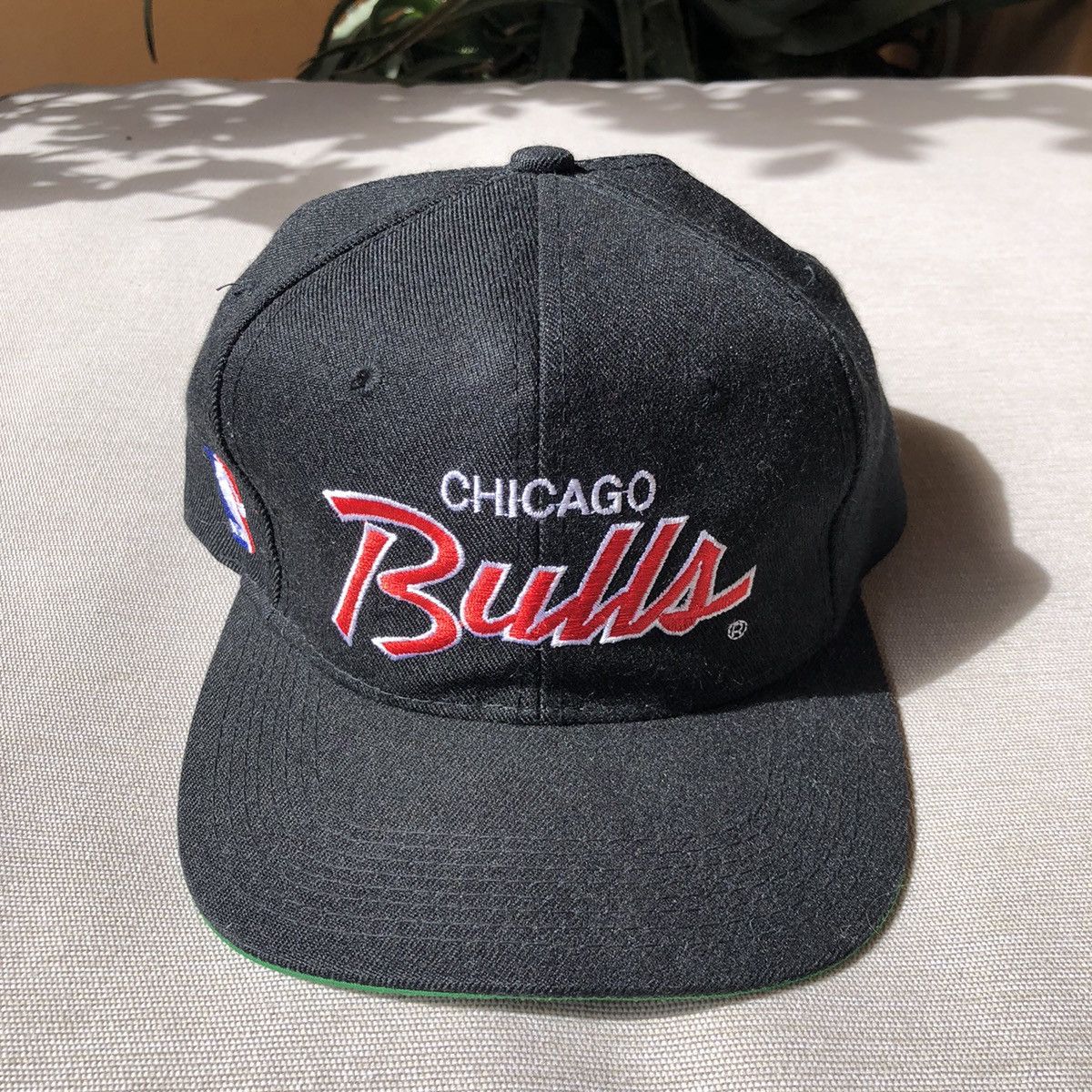 NBA × Sports Specialties Vintage Bulls Script Dline Blackdome | Grailed