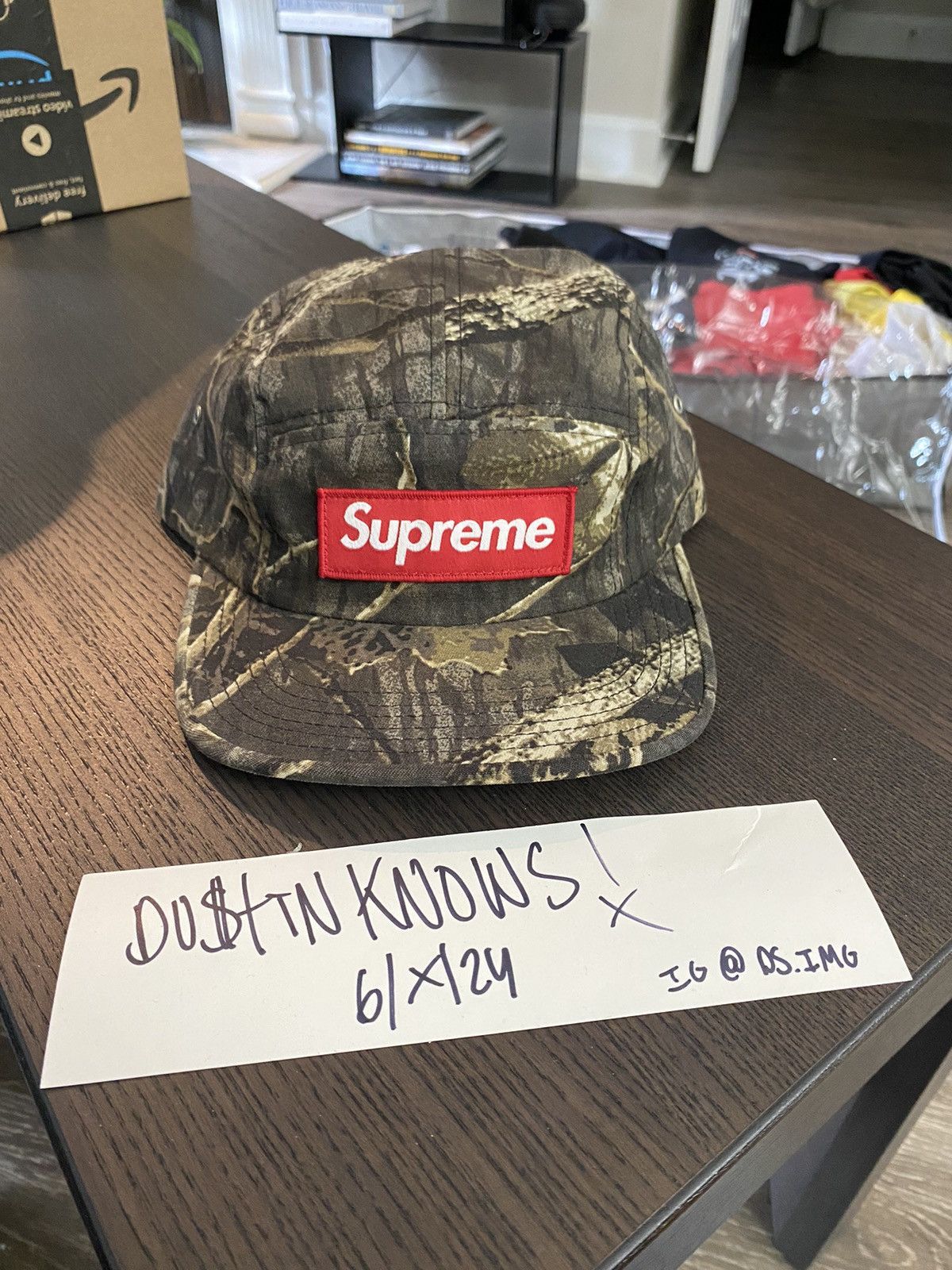 Supreme RARE F/W 2012 supreme x real tree camp cap | Grailed