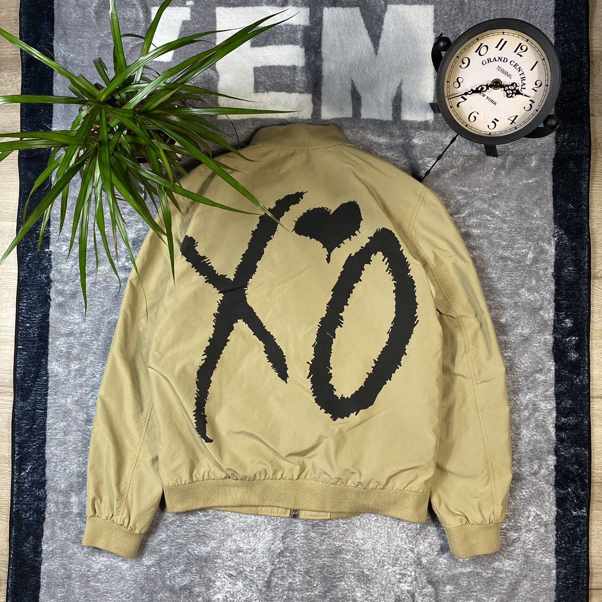 The Weeknd Very Rare The Weeknd XO x HM Bomber Light Jacket Beige | Grailed