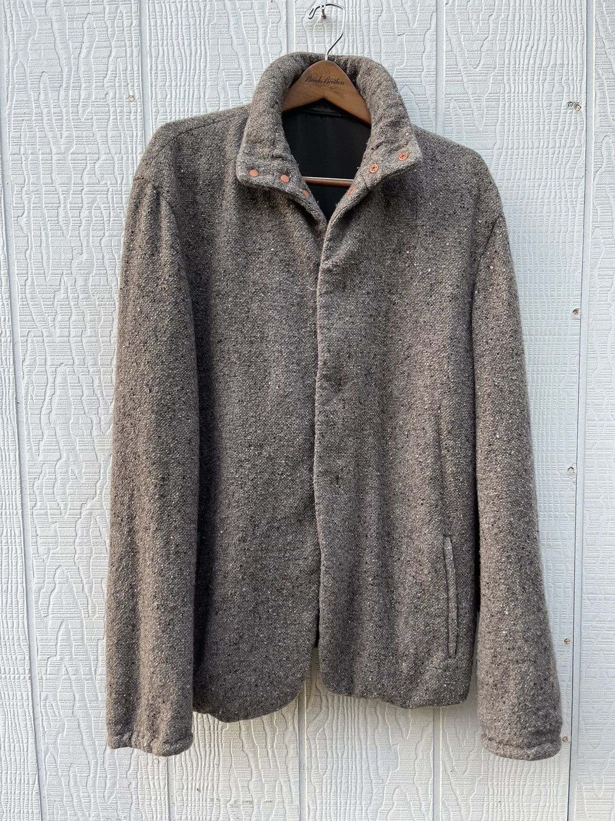 Burberry Prorsum Roberto Menichetti Early 2000s Cashmere Alpaca Tech ...