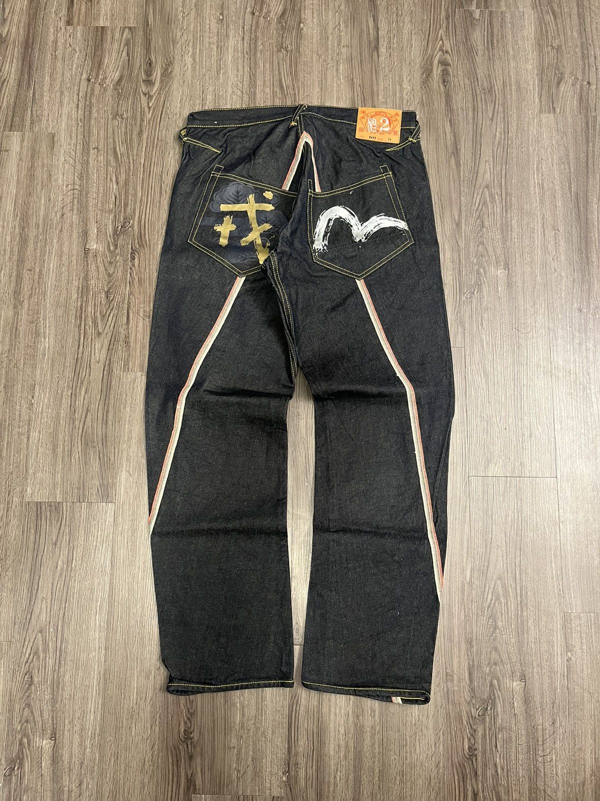 Evisu Evisu Lot 0455 Raw Denim Jeans | Grailed