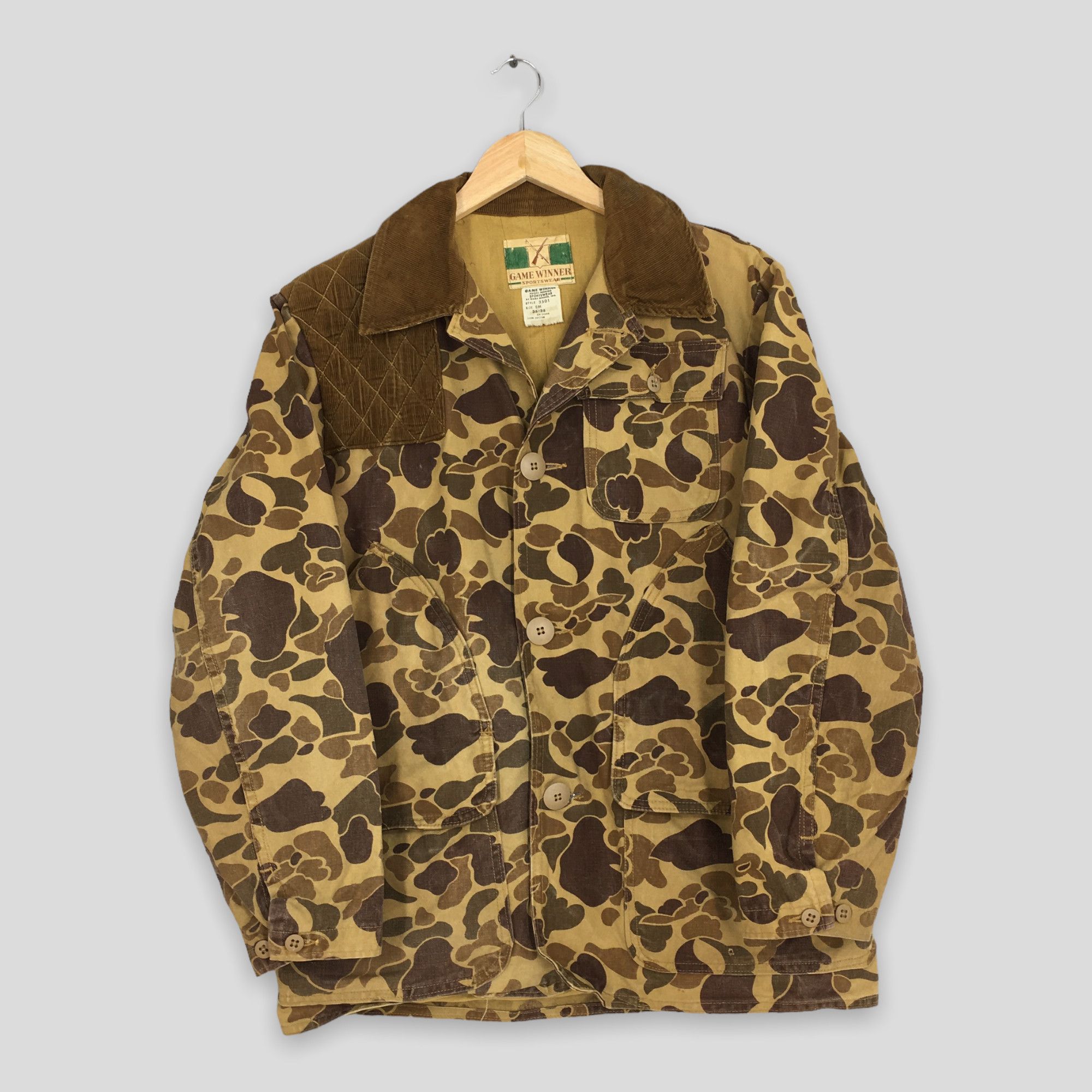 Camo × Military × Vintage Vintage 70s Game Winner Hunting Duck Camo ...