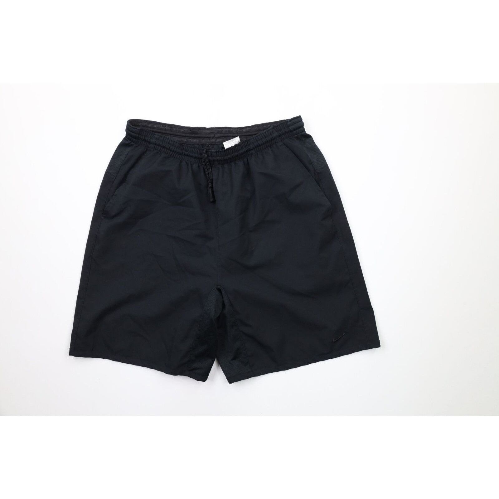 Nike × Vintage Vintage Nike Monochrome Travis Scott Mini Swoosh Shorts ...