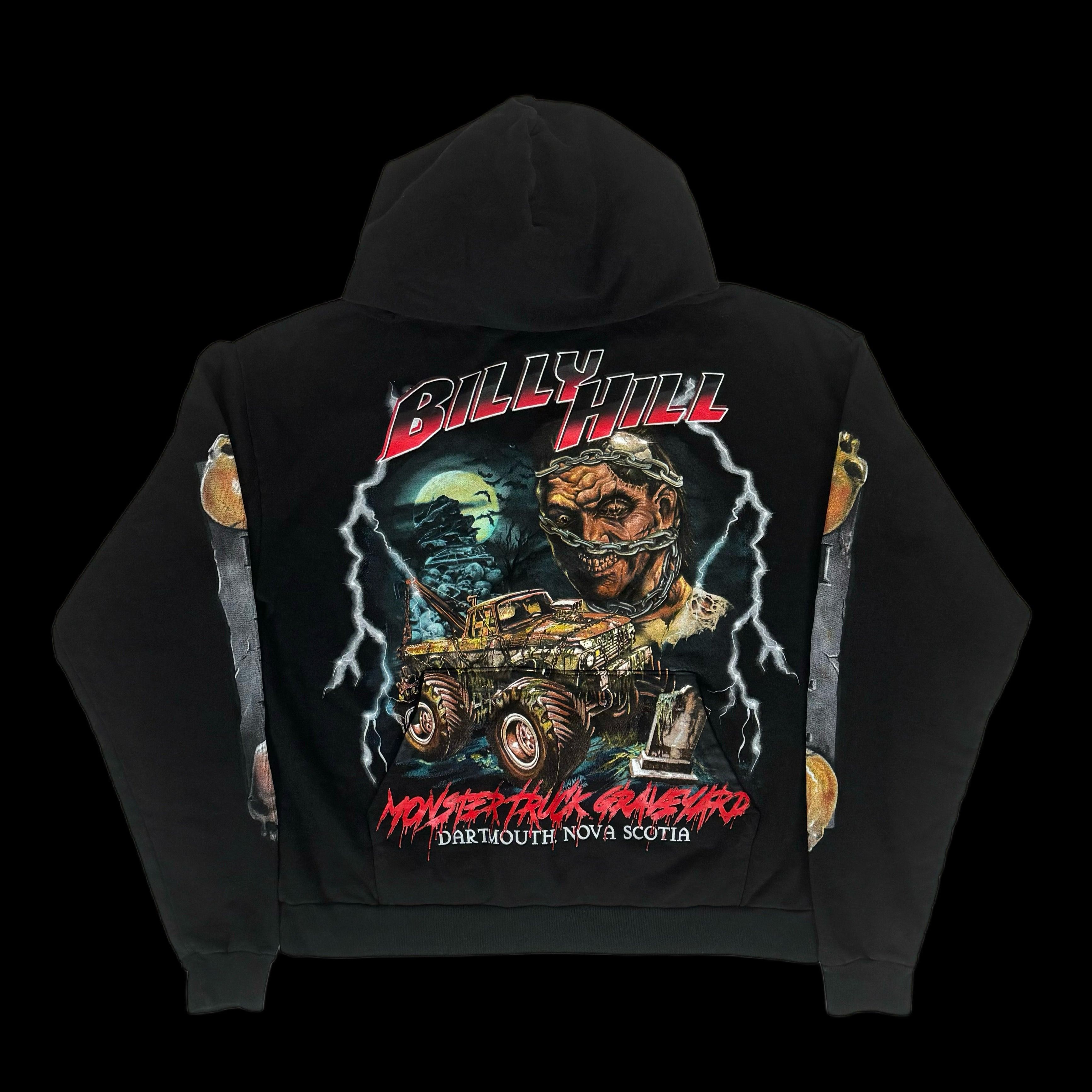 Billy Hill 2021 billy hill monster truck graveyard hoodie nova scotia ...