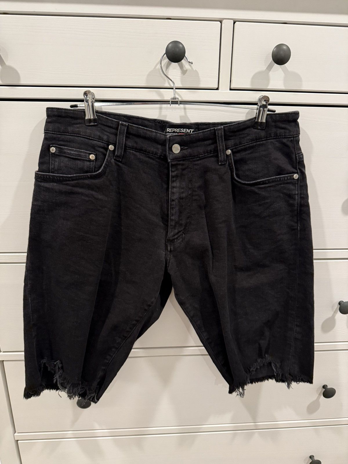Represent Clo. Represent Denim Shorts | Grailed