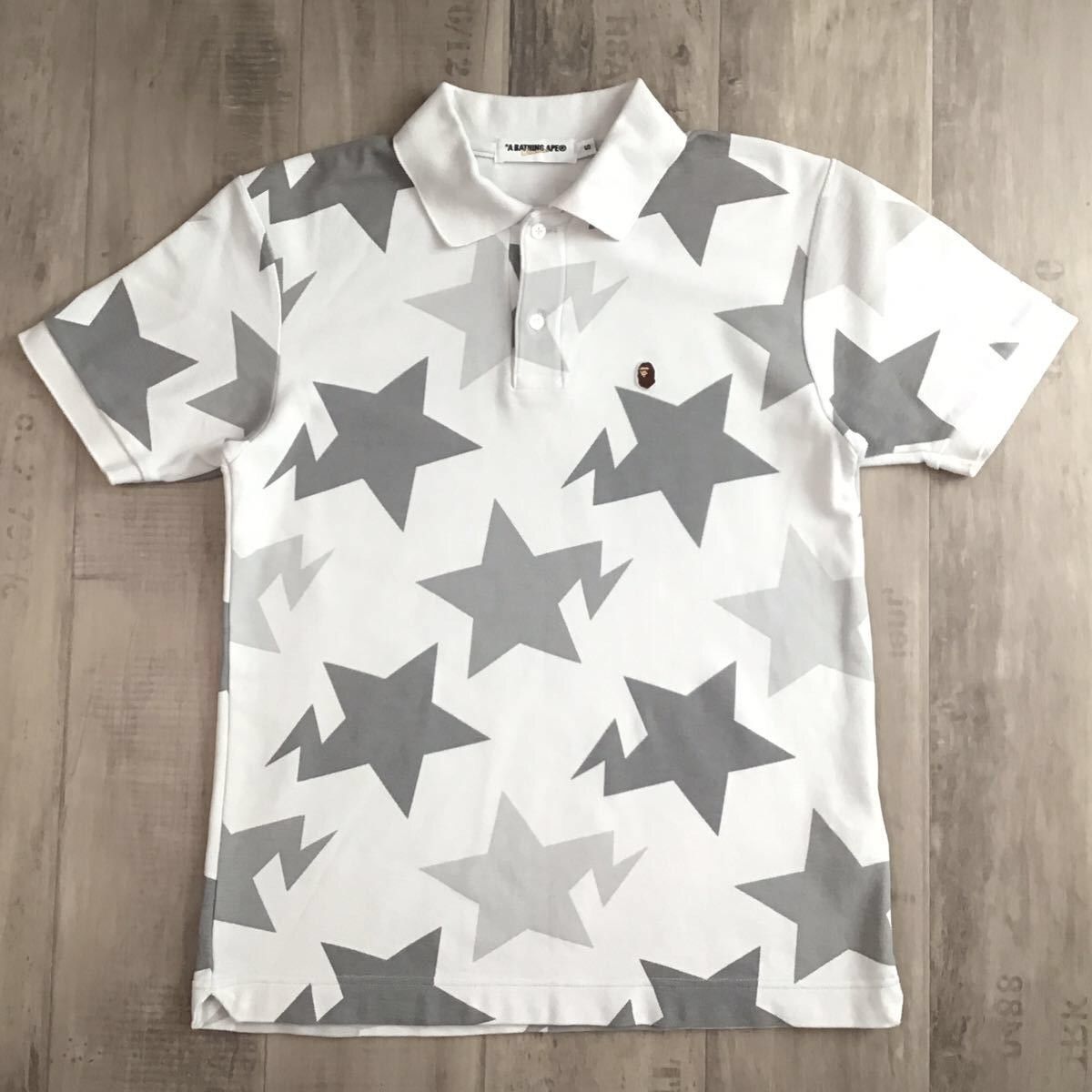 Bape × Nigo 🔥Harajuku limited color🔥 BAPE Sta polo shirt APE STAR NIGO | Grailed