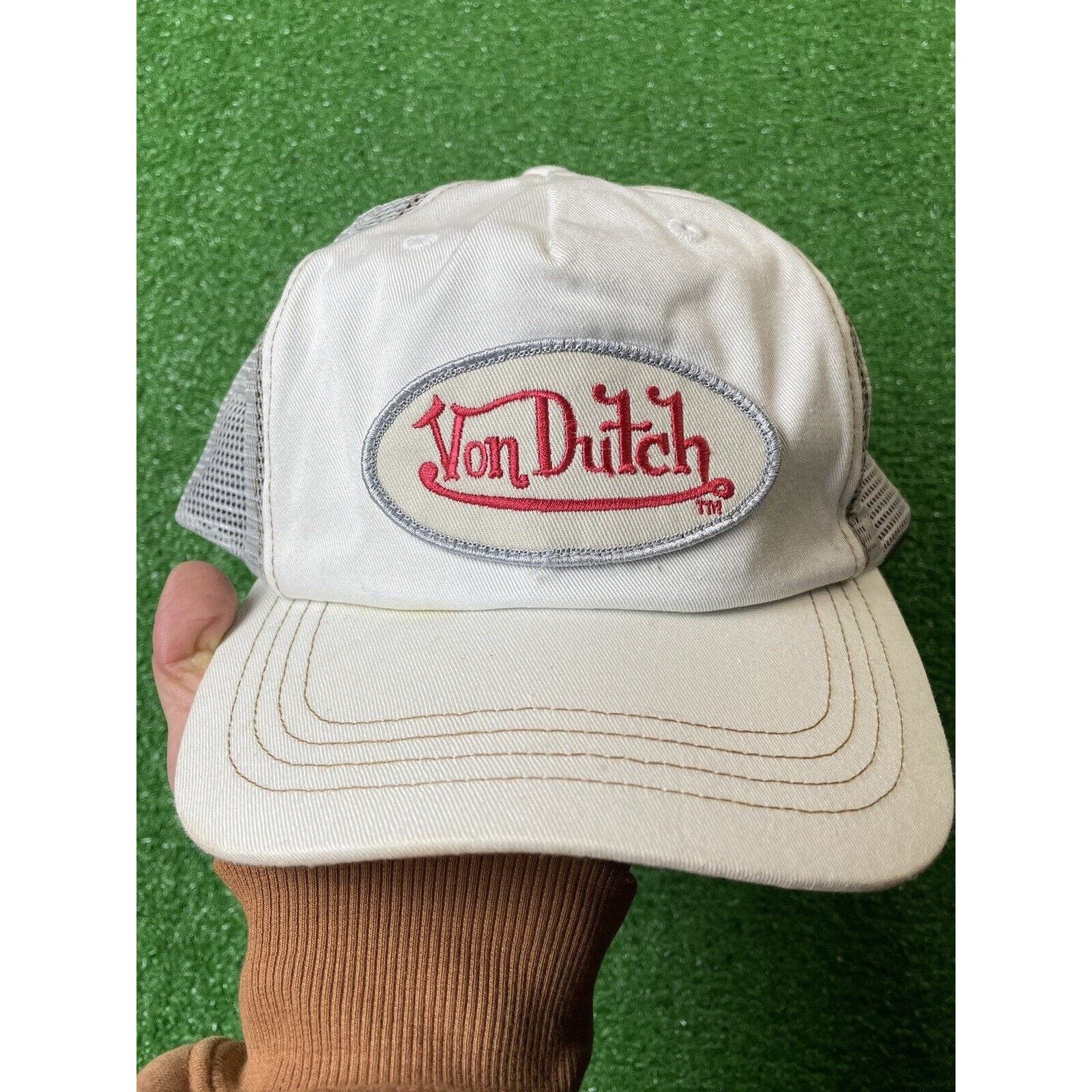 Von Dutch Vintage 90s Y2K Von Dutch Mesh Trucker Snapback Hat USA | Grailed