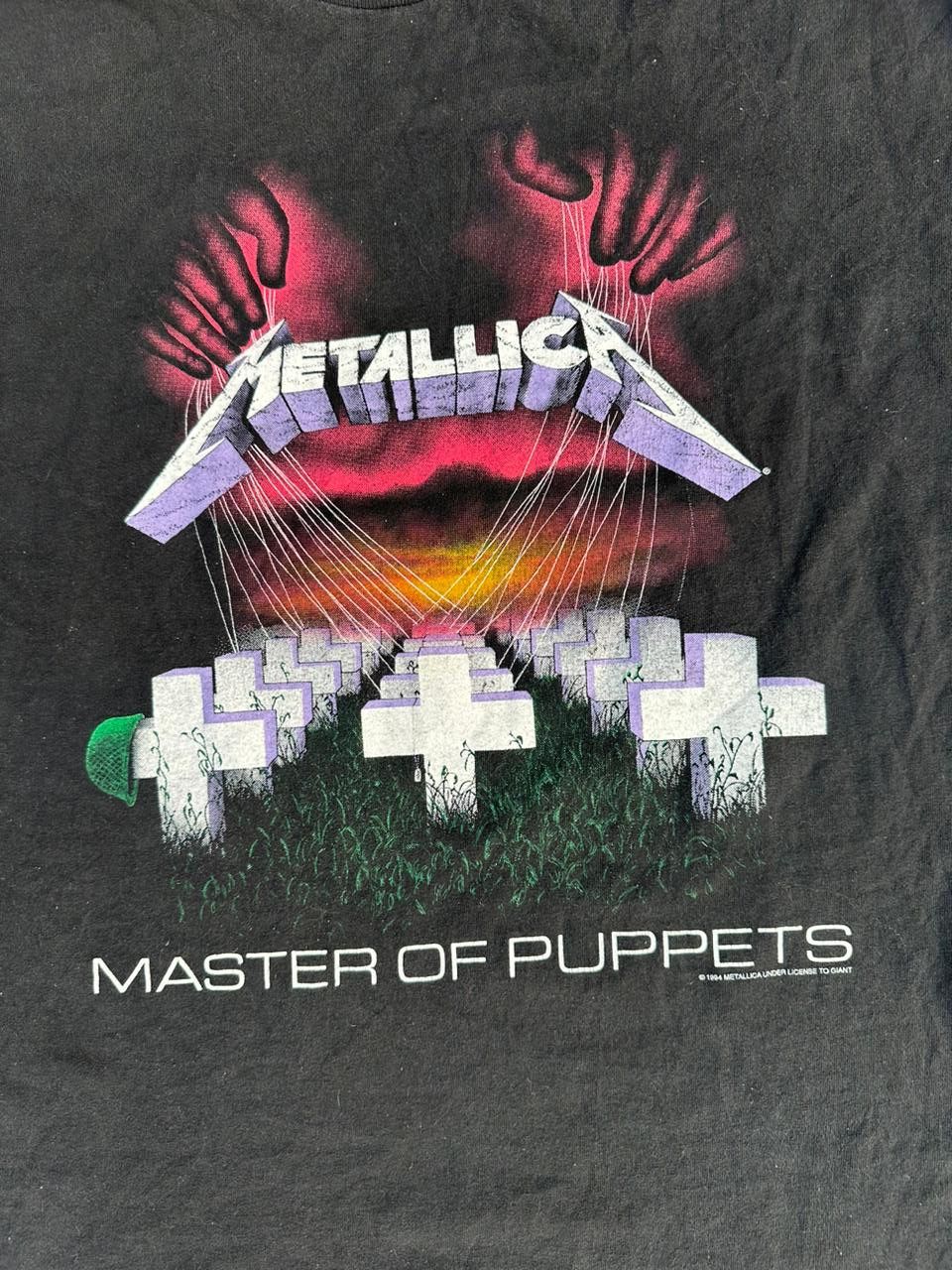 Vintage VINTAGE 1994 METALLICA MASTER OF PUPPETS BAND T SHIRT GIANT | Grailed