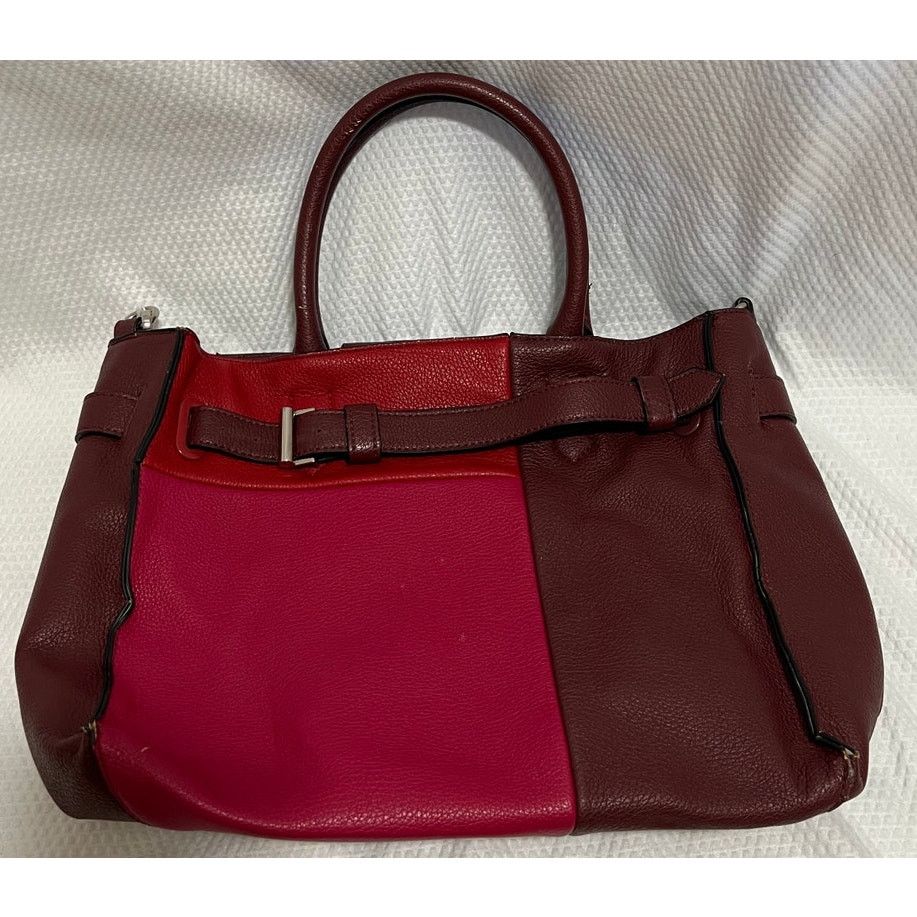 Reed Reed Leather Purse - Red and Burgundy - Top Handle | Grailed