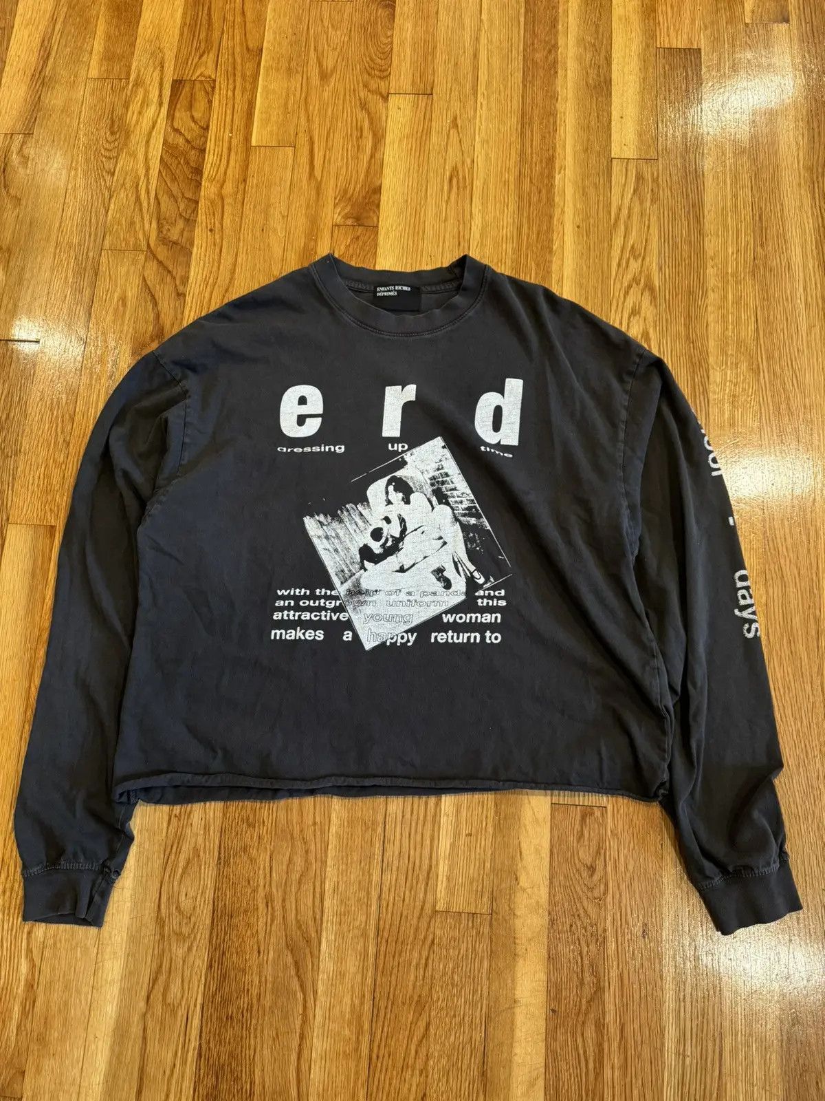Enfants Riches Deprimes ERD ‘School Days’ Long Sleeve T-Shirt | Grailed