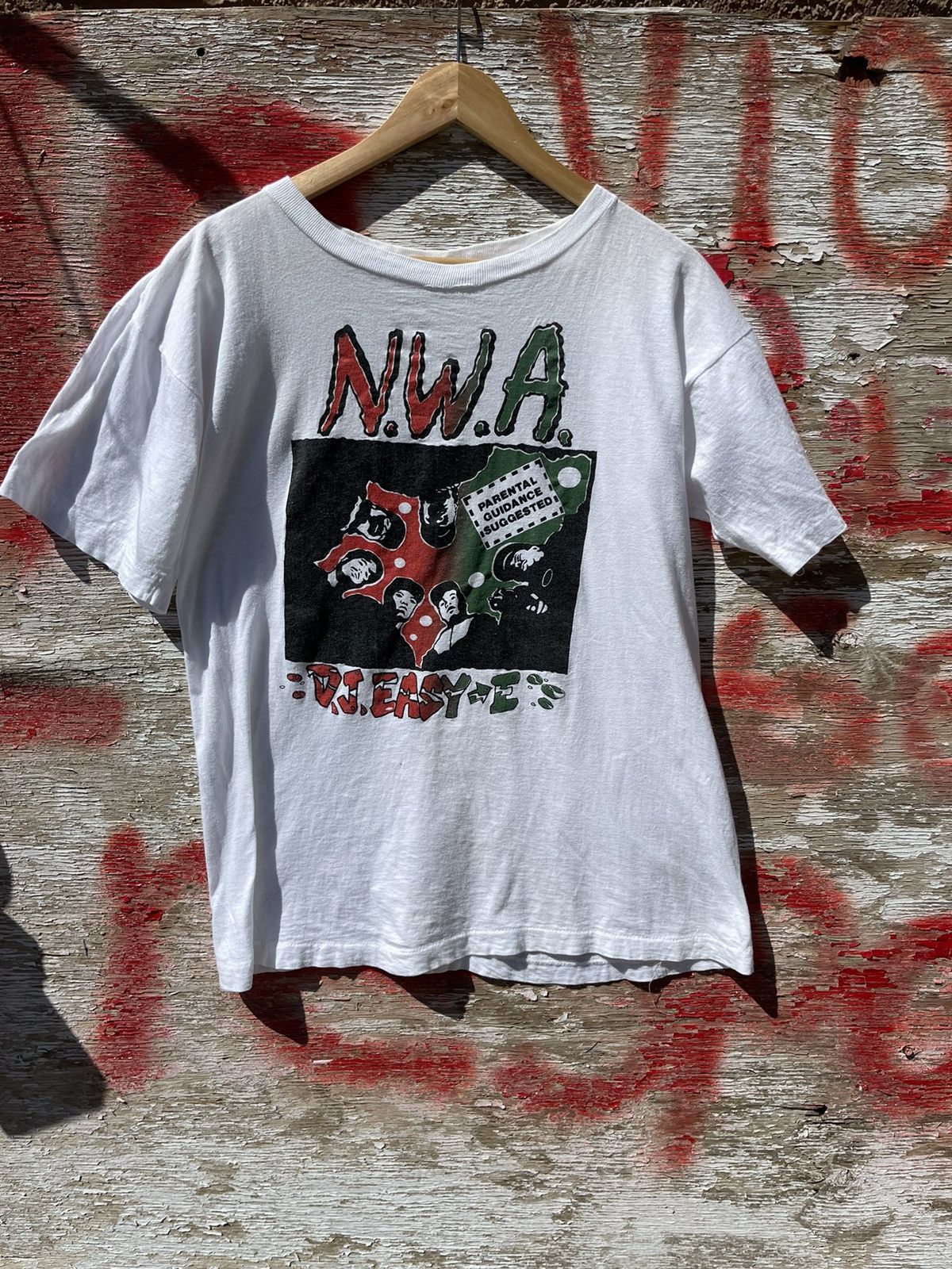 Vintage Extremely Rare Vintage 1990 NWA shirt Eazy E Bootleg Rap Tee ...