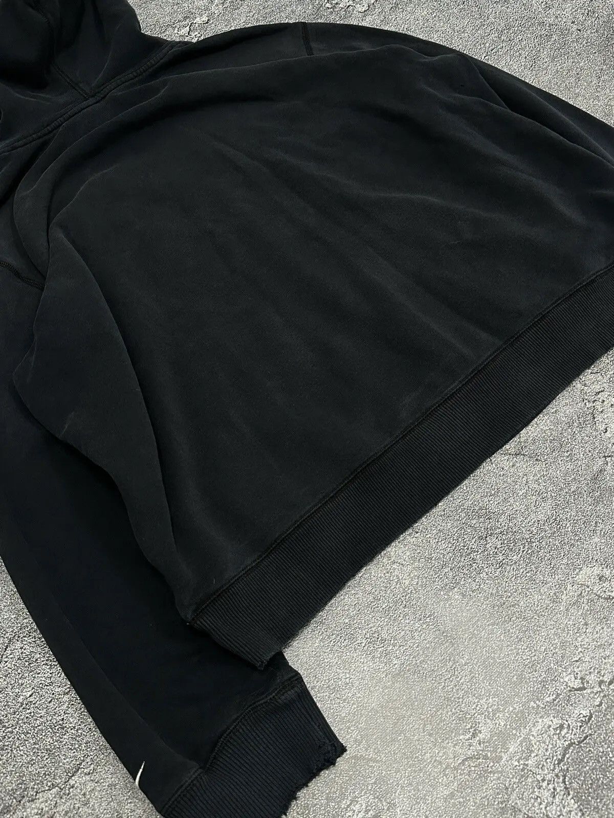 Nike Distressed Nike Big Logo Baggy Faded Hoodie Japan Archive | Grailed