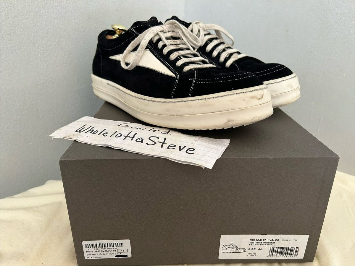 Rick Owens *ONLY DROP* Rick Owens Vintage Low Sneakers Vans | Grailed
