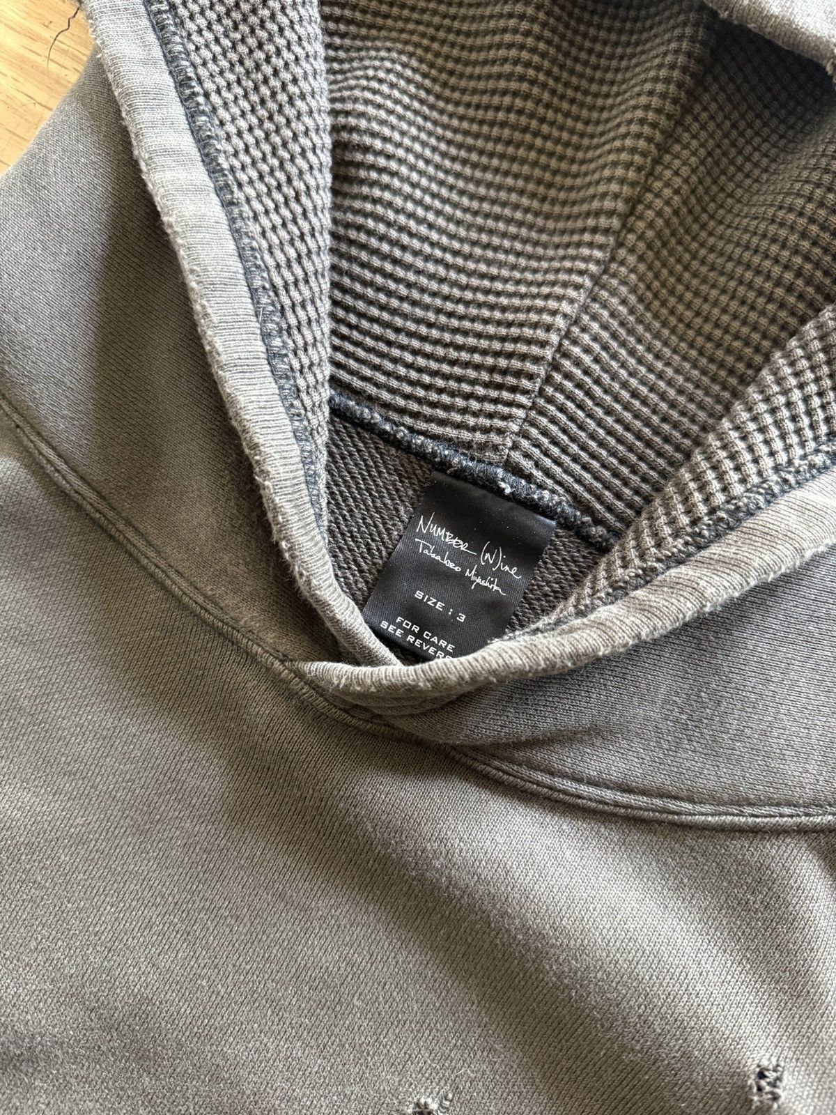 Number (N)ine SS04 Number (N)ine Double Skull Hoodie | Grailed