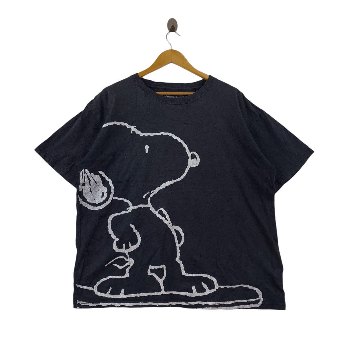 Peanuts SNOOPY PEANUTS SKATEBOARD Oversized Baggy Tee Shirt | Grailed