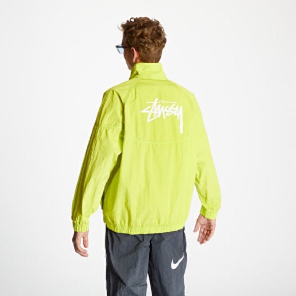 Nike × Stussy BNWT Nike X Stussy Windbreaker Jacket Large Neon | Grailed