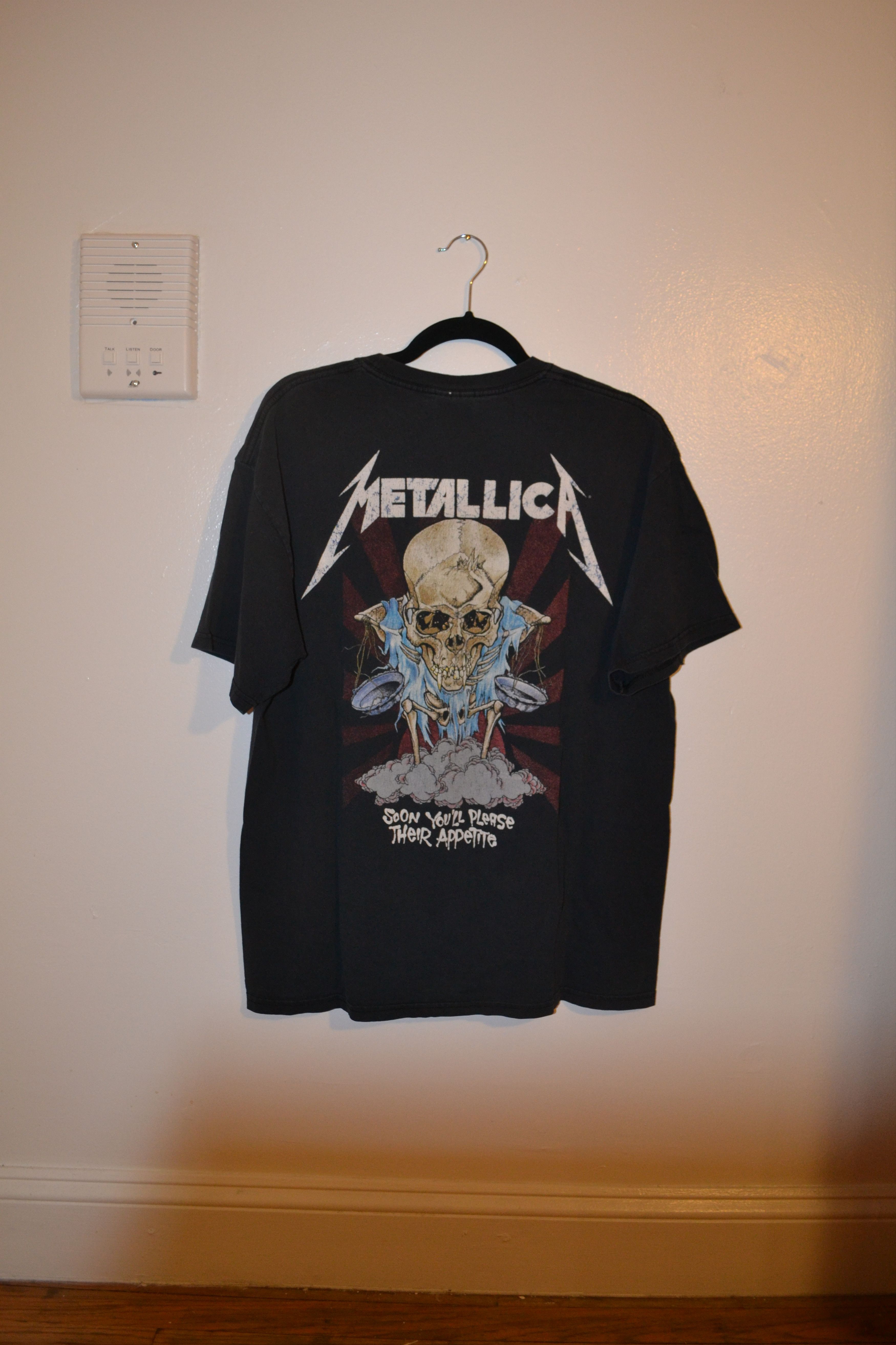 Vintage RARE GRAIL Metallica "Doris" Tour Tee | Grailed