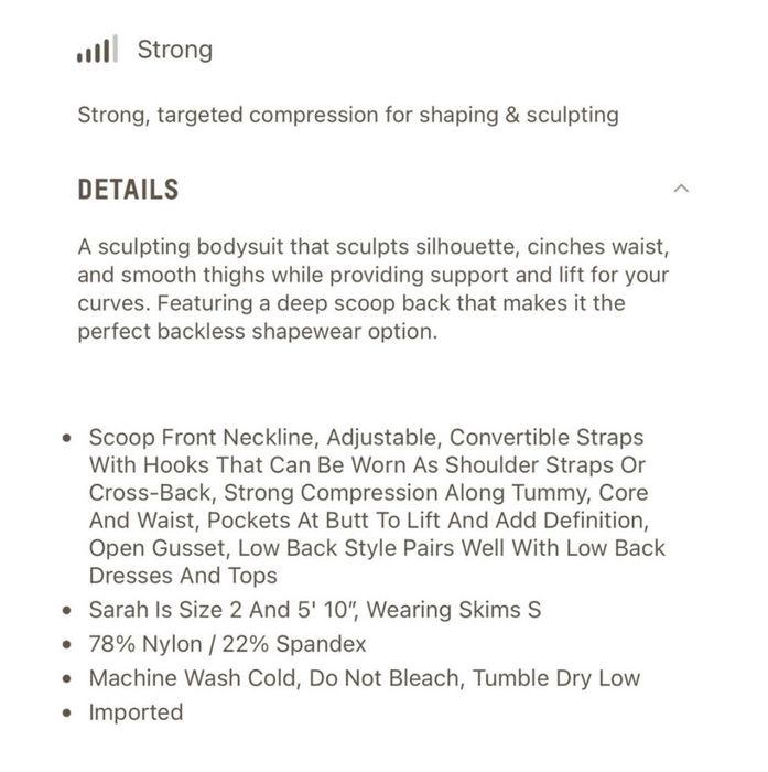 Designer NEW Skims Seamless Sculpt Low Back Mid Thigh Bodysuit L/XL ...