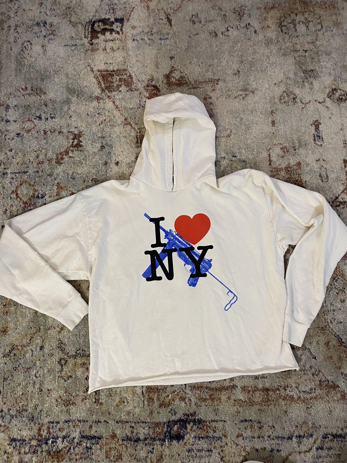 Vlone Vlone I heart N.Y. hoodie | Grailed
