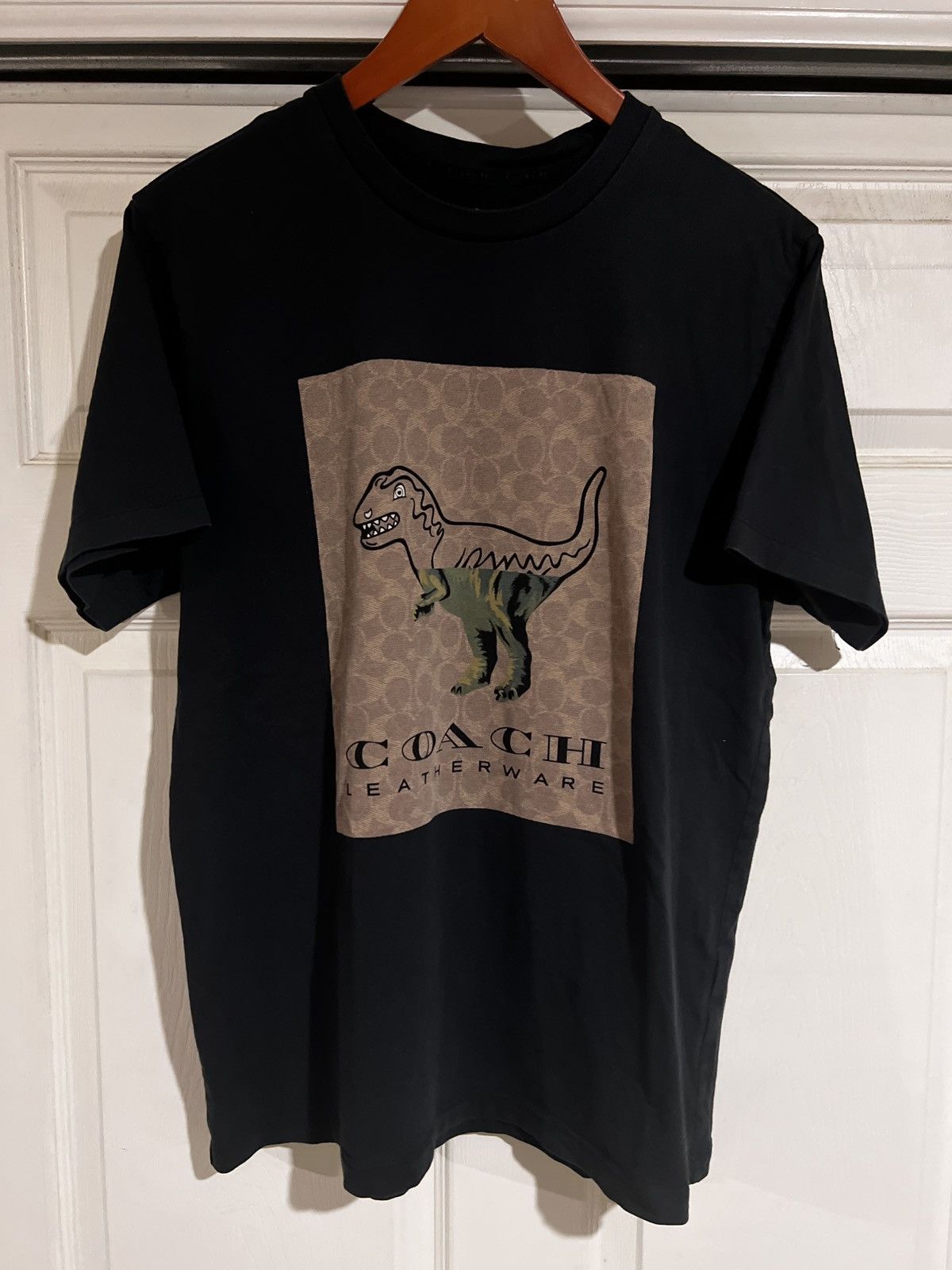 Coach Coach Leatherware Signature Logo Rexy Tee | Grailed