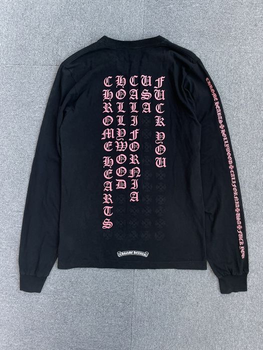 Chrome Hearts Chrome hearts longsleeve shirts pink | Grailed