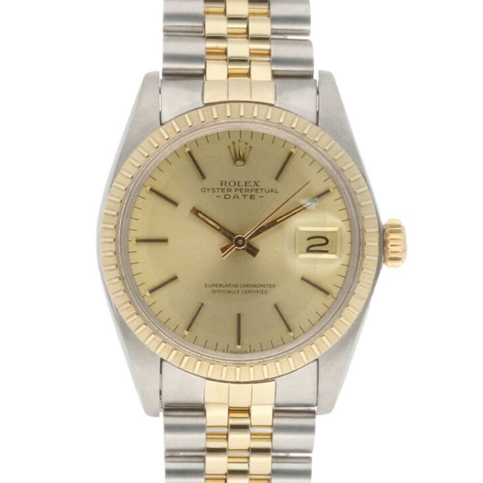 Rolex Rolex Date Oyster Perpetual Watch Stainless Steel 1505 Automatic ...