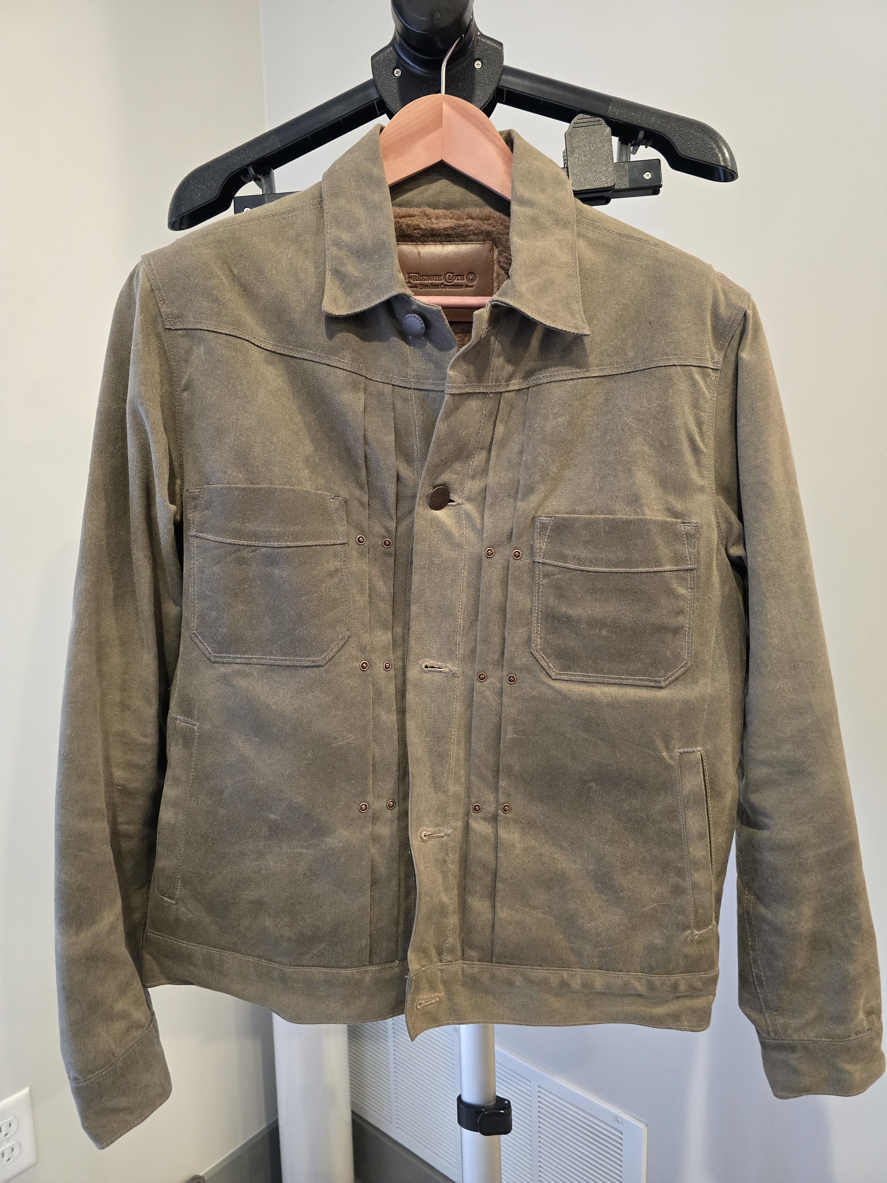 Freenote Cloth Freenote x Revolvr alpaca lined RJ-1 | Grailed