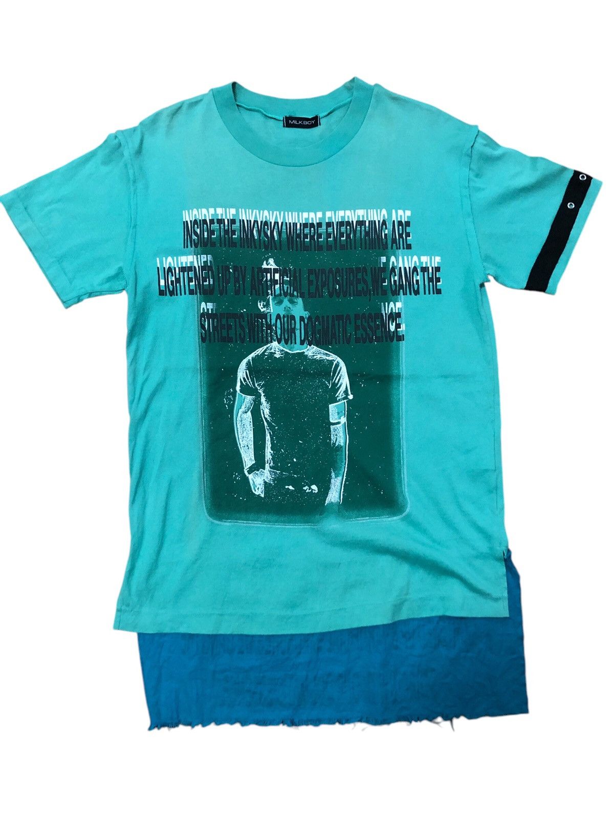 Le Grande Bleu (L.G.B.) 💥Milkboy Mock Neck Cyber Punk 💥 | Grailed