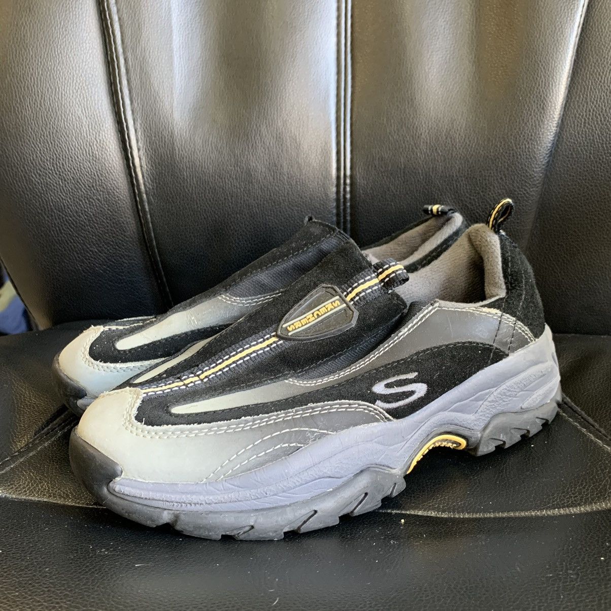 Skechers Skechers vintage trail shoes slip on 90s | Grailed