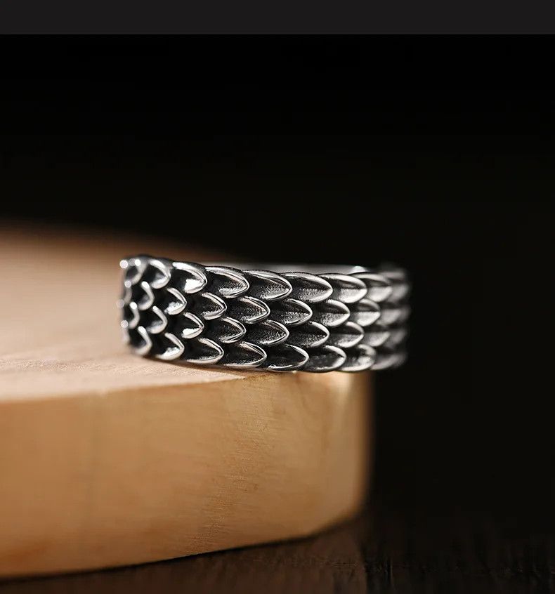 Jewelry Retro Dragon Scale Ring | Grailed