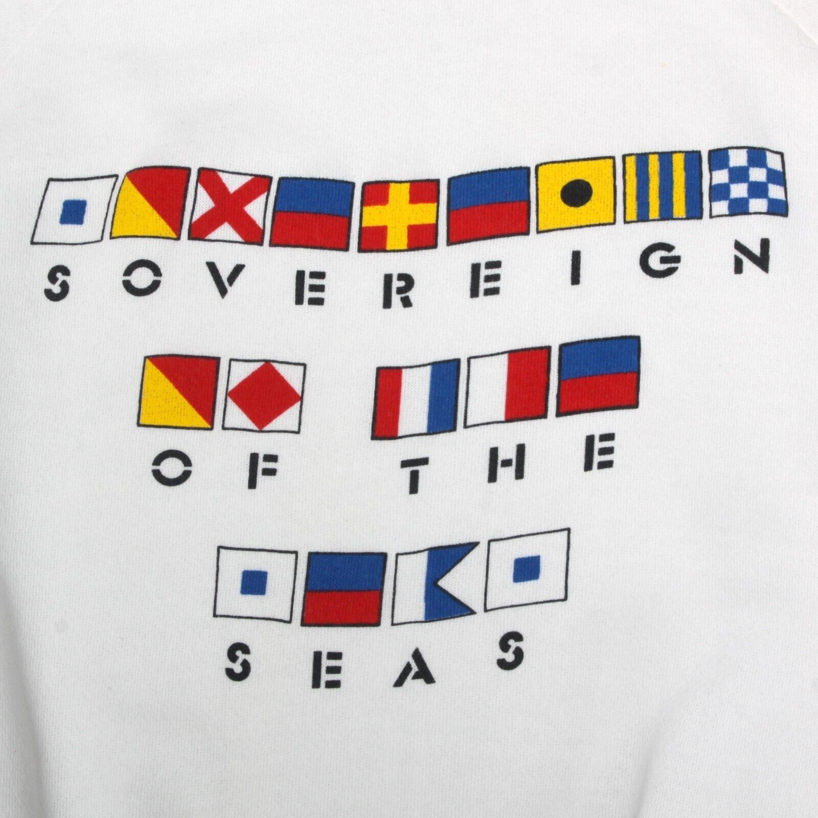 Vintage Vintage Sovereign of the Seas Country Flags Men's White | Grailed