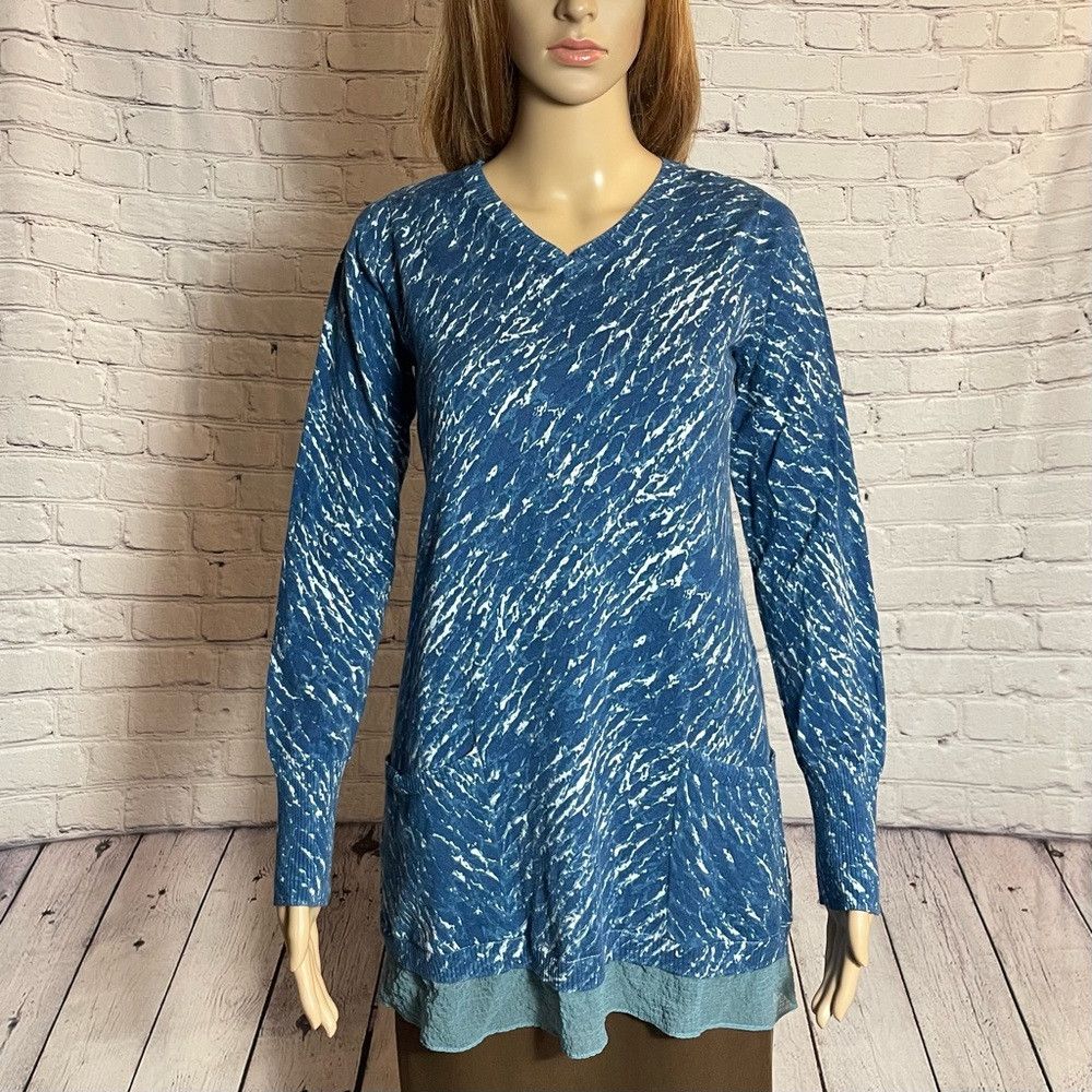 Lori Goldstein NEW LOGO by Lori Goldstein Cotton Cashmere V-Neck ...
