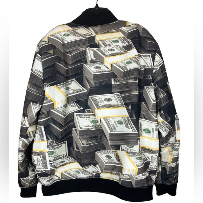 Imperious Money stack graphic bomber jacket | Grailed