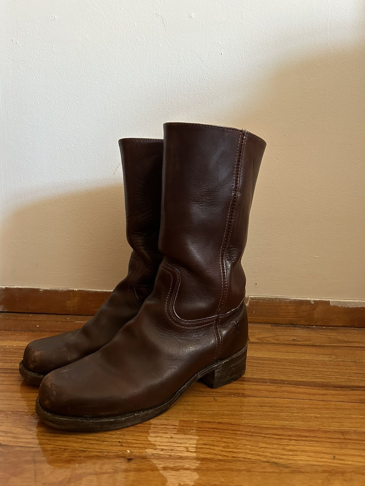 Frye × Made In Usa × Vintage Campus Boots | Grailed