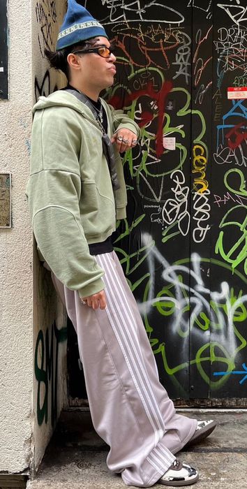 Streetwear Allure County Crest Trackpants - GREY | Grailed