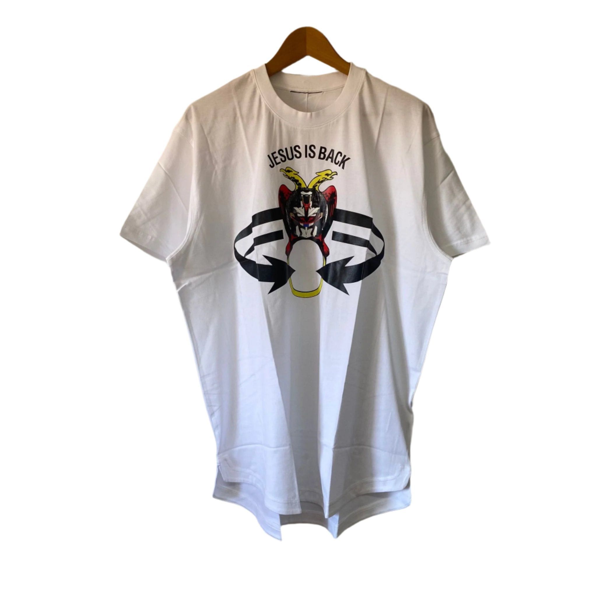 Givenchy White Jesus is Back Oversized T-Shirt | Grailed