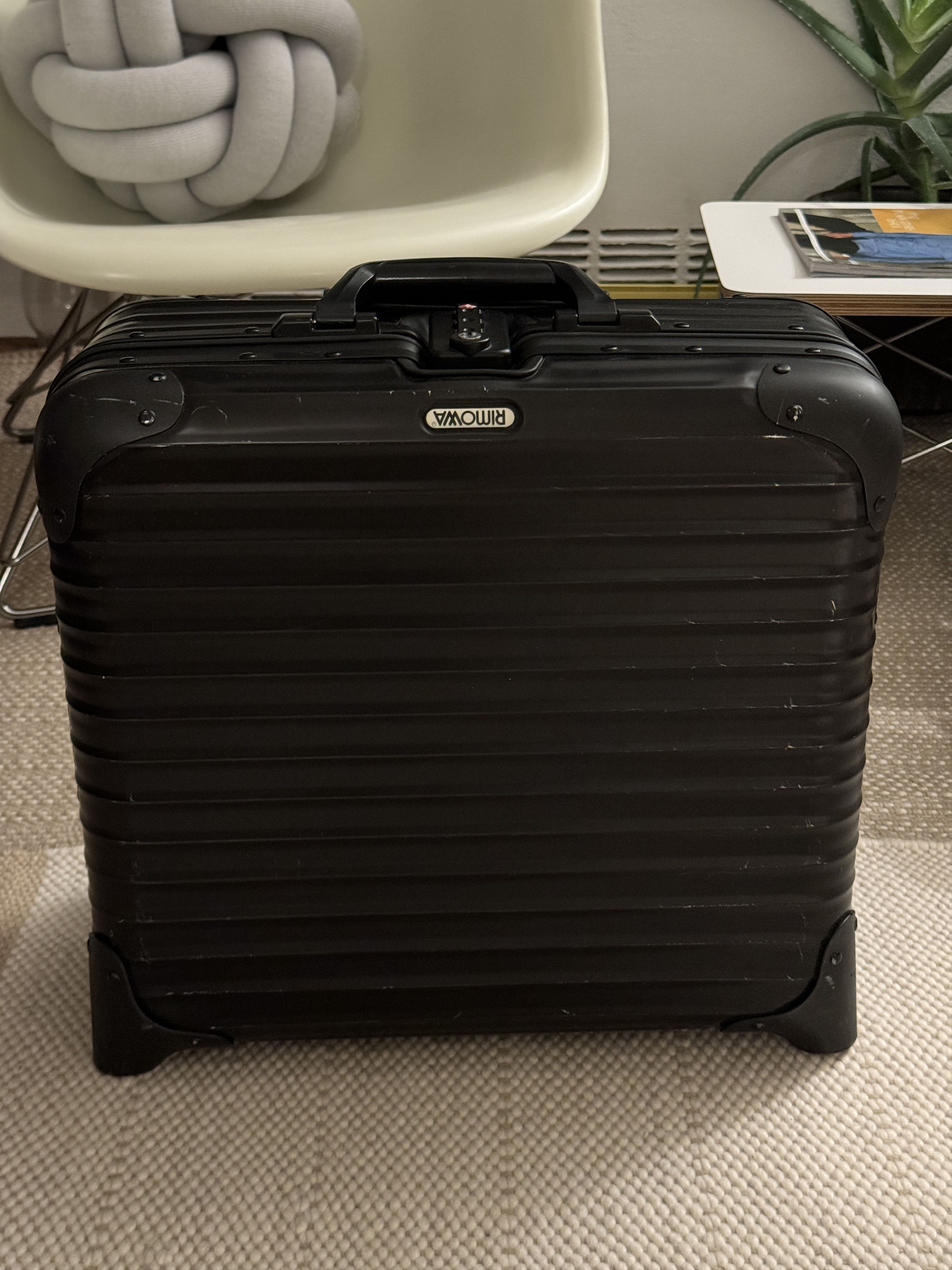 Rimowa Original Compact Aluminum Wheeled Briefcase | Grailed