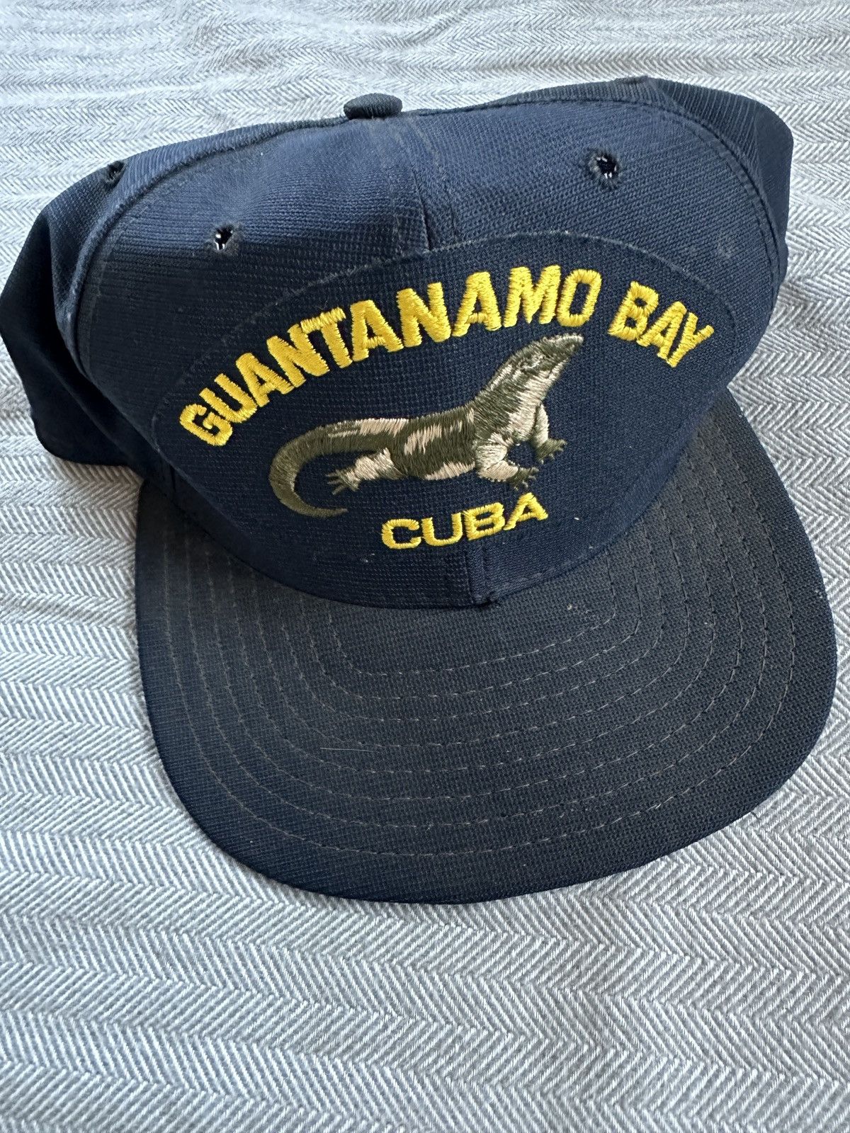 New Era × Vintage Vintage New Era Guantanamo Bay Cuba Hat | Grailed