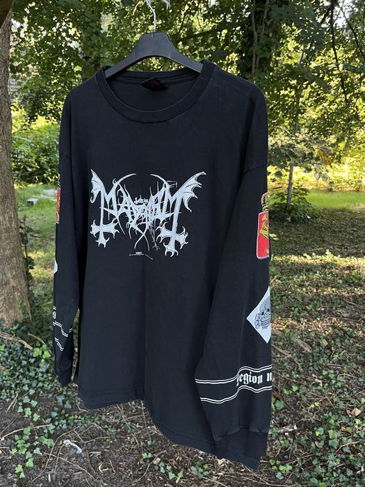 Vintage 💀1997 Mayhem💀 Longsleeve morbid dissection cannibal corpse ...