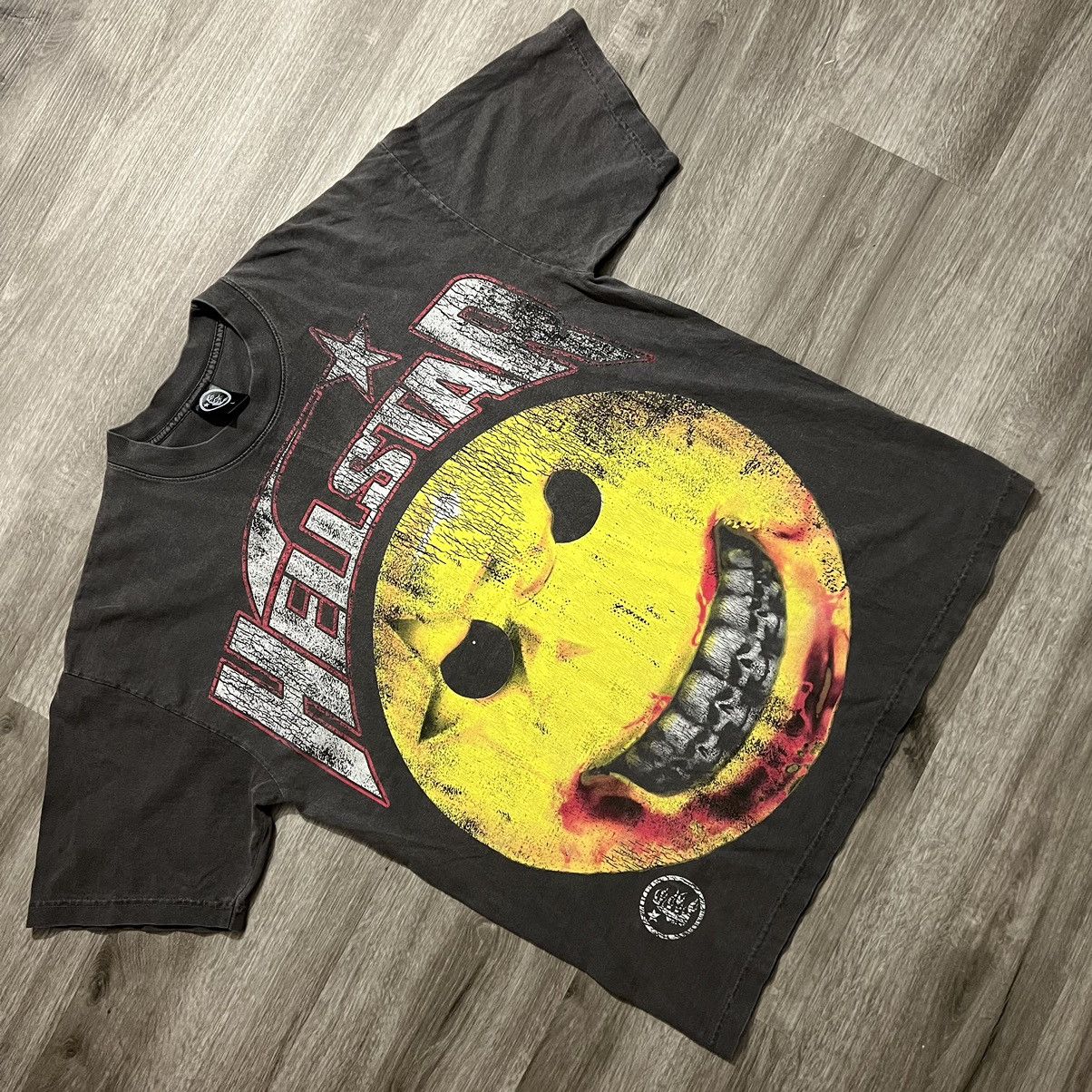 HELLSTAR Hellstar Smiley Face T-Shirt Capsule 8 | Grailed