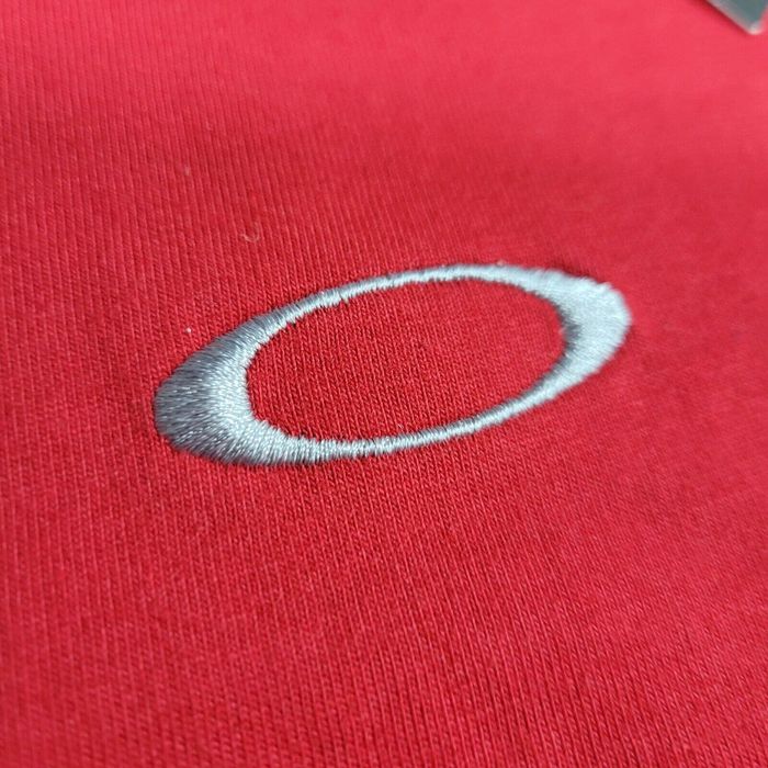 Oakley DEADSTOCK RARE VINTAGE OAKLEY SOFTWARE RED CENTER LOGO ICON ...