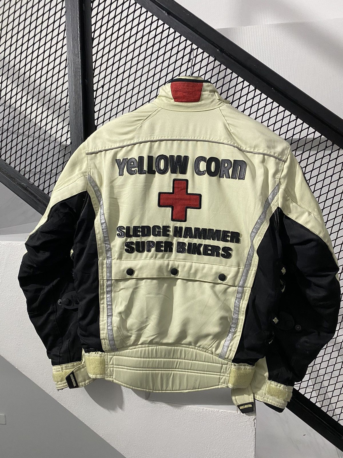 Racing × Vintage × Yellow Corn YELLOW CORN RACING JACKET SLEDGE HAMMER ...