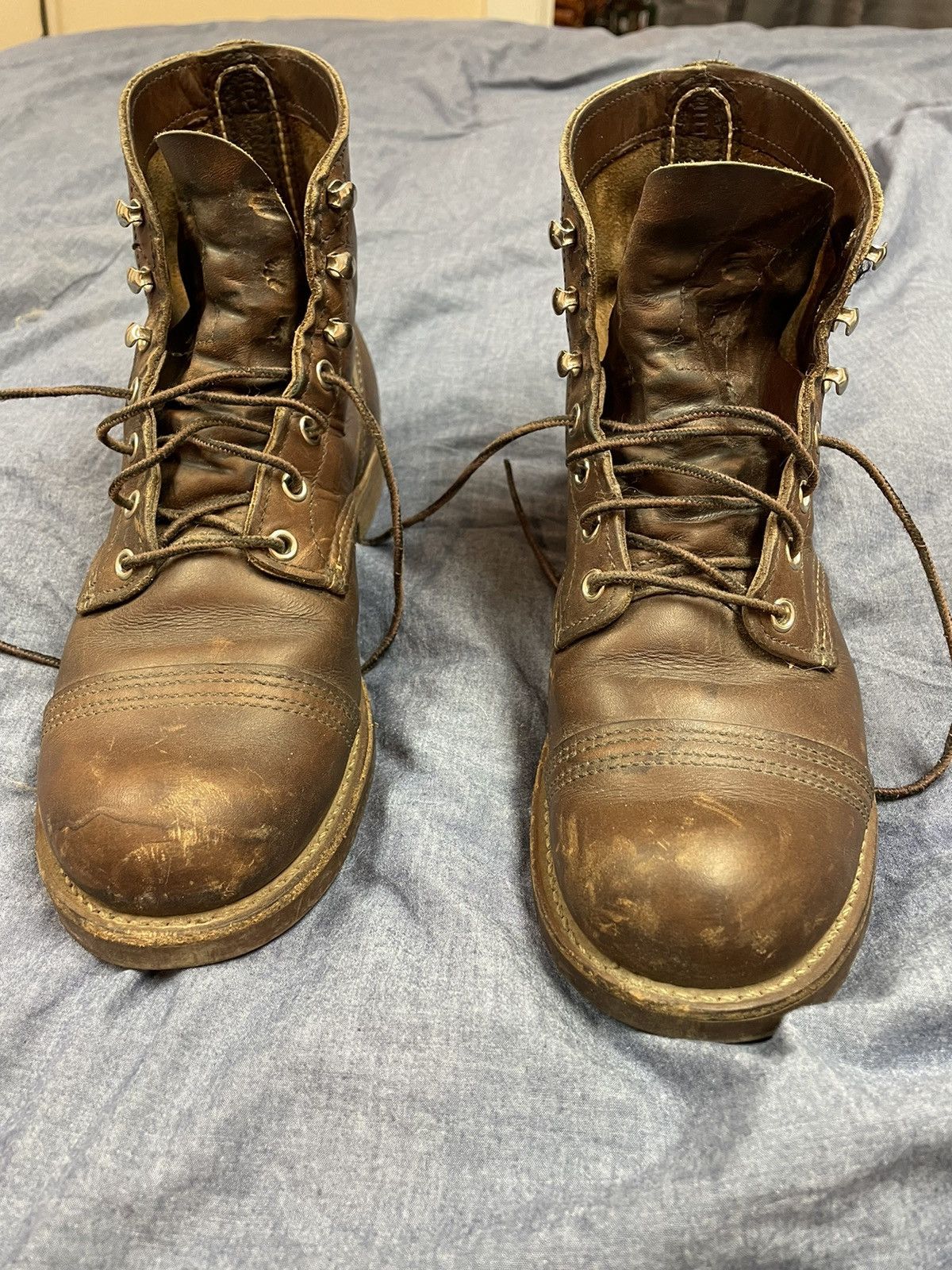 Red Wing Red Wing Iron Ranger US sz 8 8111 Amber Harness | Grailed