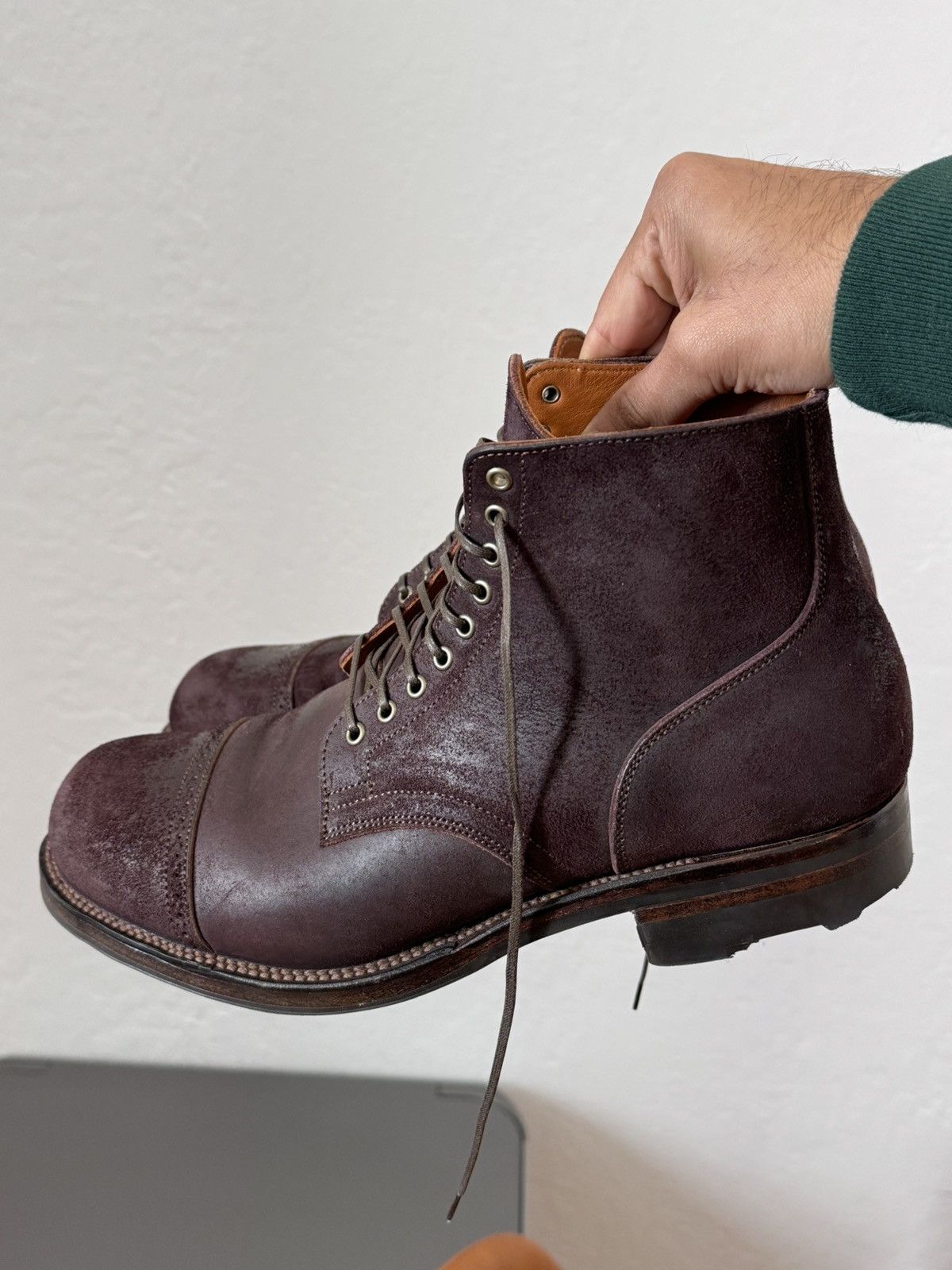 Viberg Viberg Service Boot in Color 8 Crust Workshoe Butt | Grailed