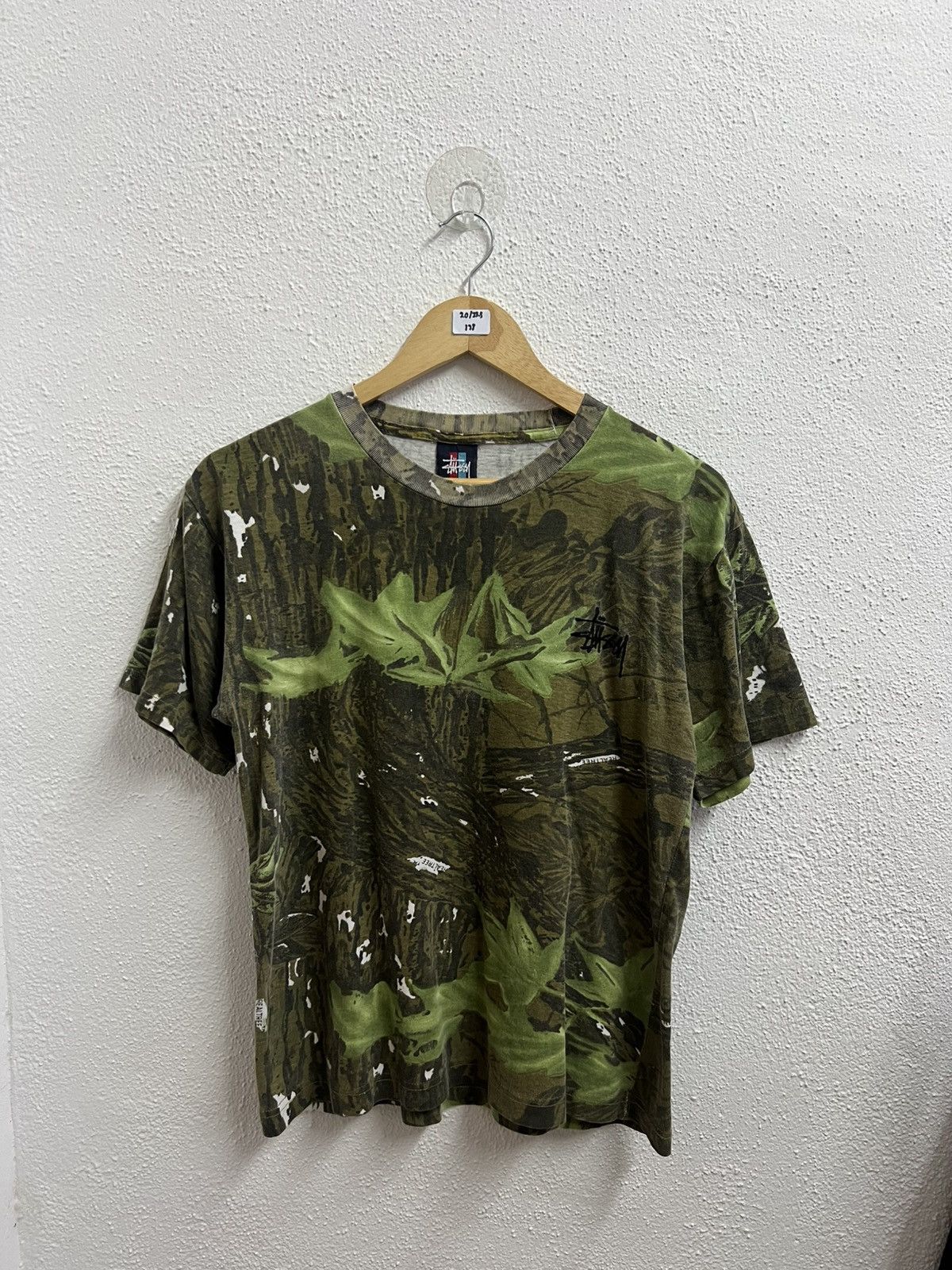 Vintage Vintage 90s Stussy X Real Tree Boxy | Grailed