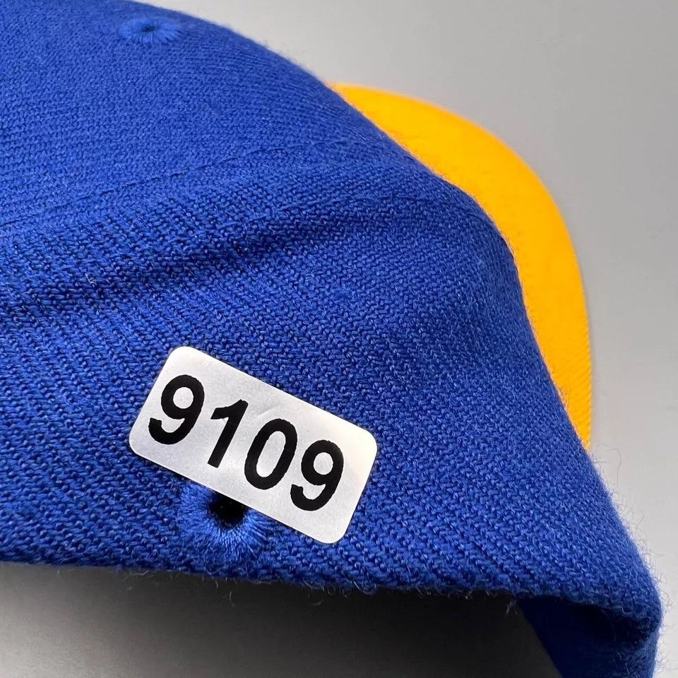 New Era Golden State Warriors GSW Hat Men 7 1/4 Blue Fitted Cap New ...