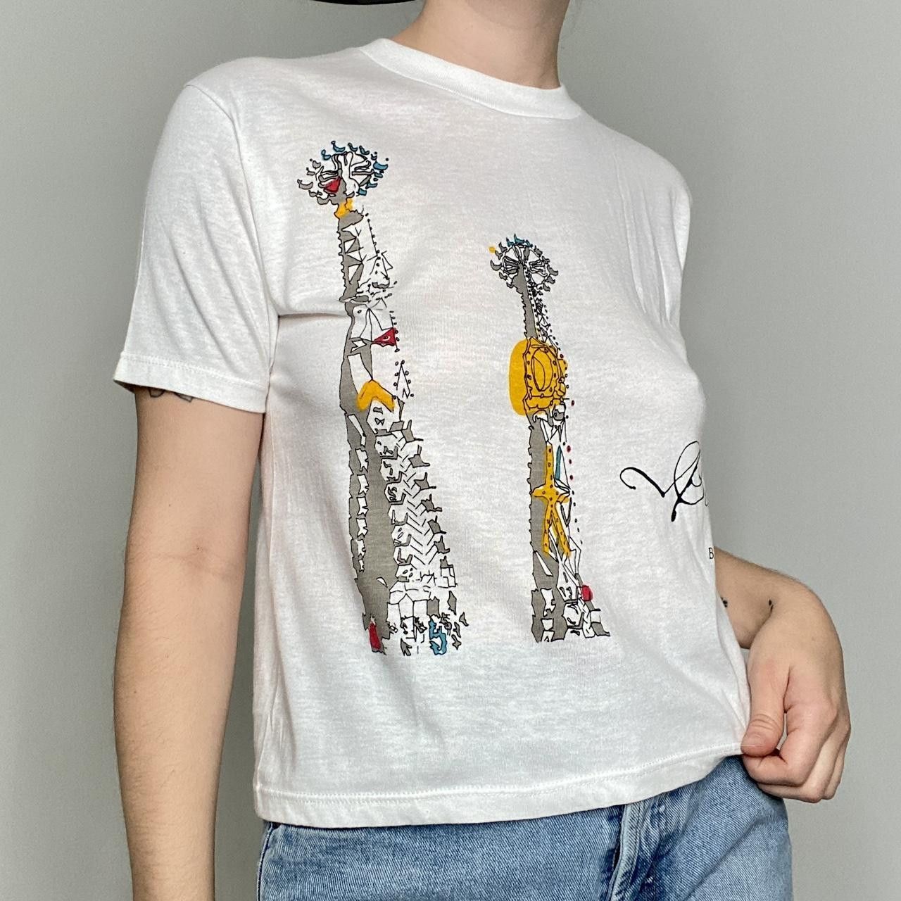 Art × Vintage Barcelona Art Tee Antoni Gaudi La Sagrada Familia | Grailed