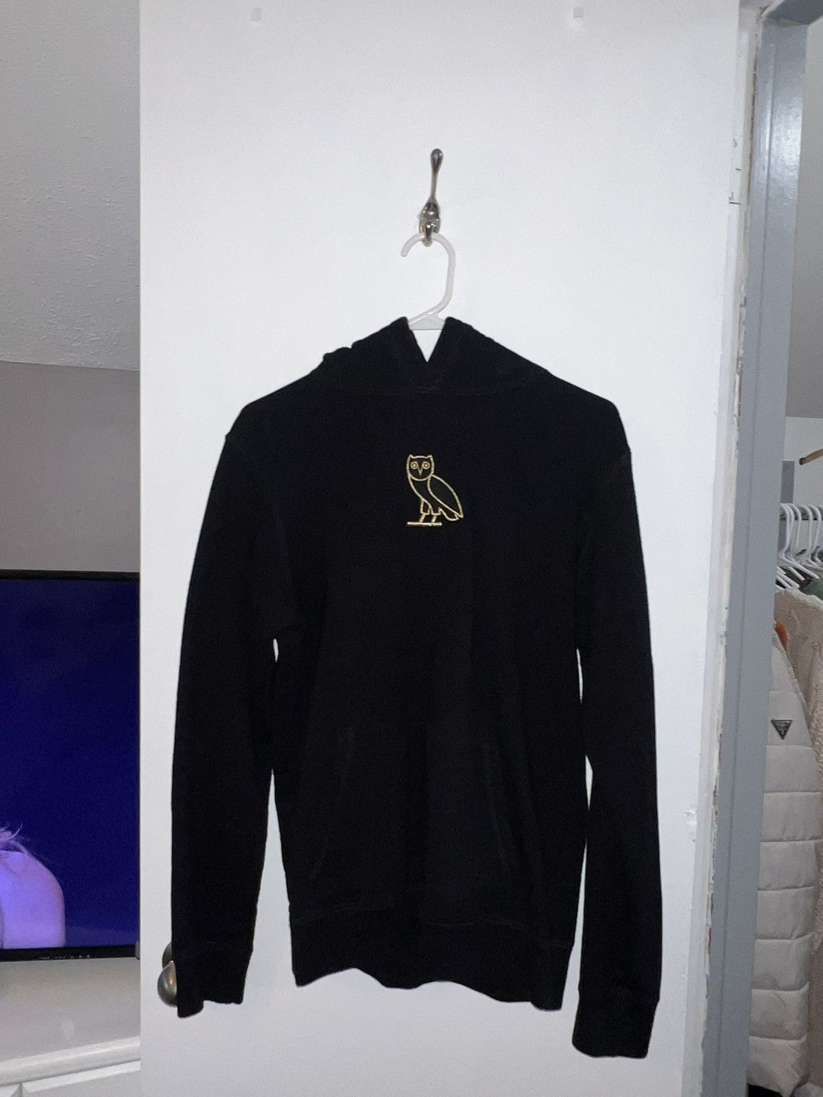 Octobers Very Own OVO Classic Owl Hoodie Black | Grailed