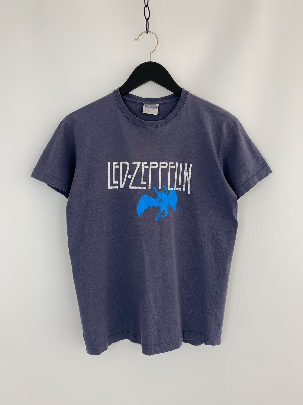 Vintage 00’s Vintage Distressed Led Zeppelin Angel T-Shirt | Grailed